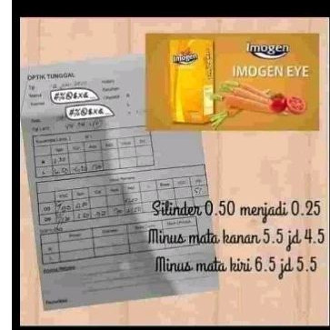 Jual Imogen eye(isi 30 saset) | Shopee Indonesia