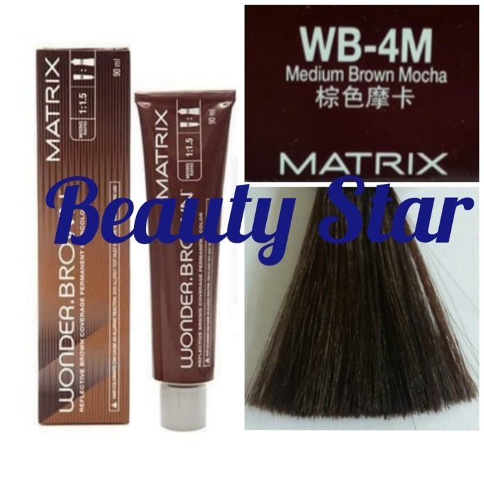 Jual MATRIX WONDER BROWN MEDIUM BROWN MOCHA / WB-4M 90ML | Shopee Indonesia