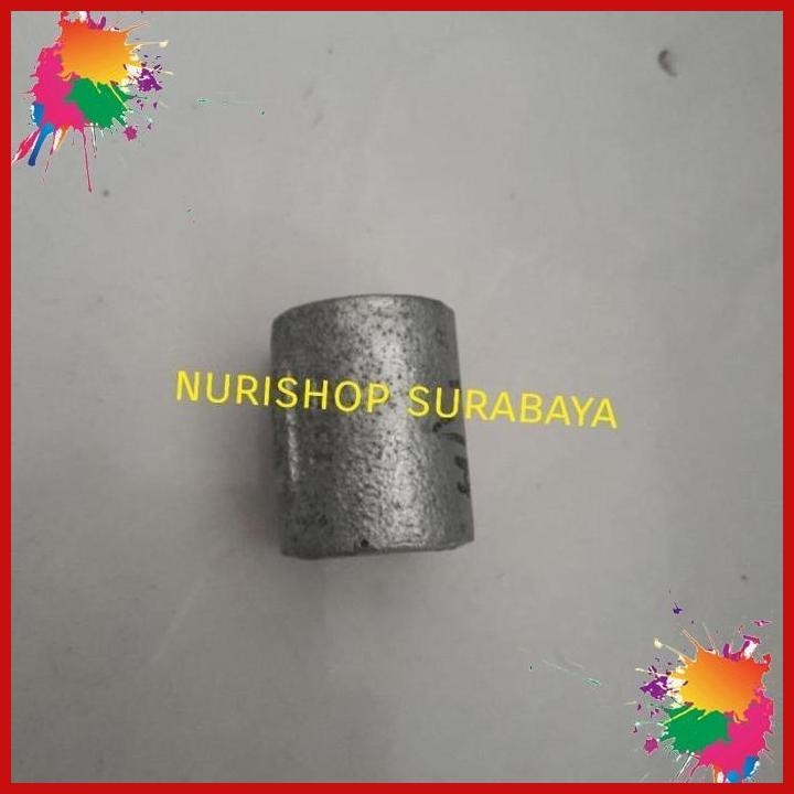 Jual sok besi 1/2"/ socket/ shock/ sock/ sambungan lurus besi galvanis ...