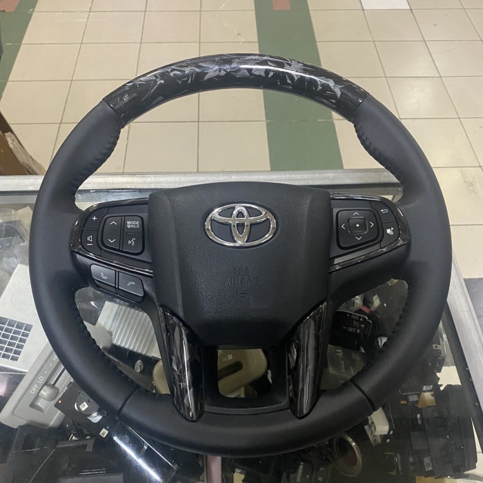 Jual [Baru] Steering Wheel Stir Ster Steer Innova Reborn Carbon Forged ...