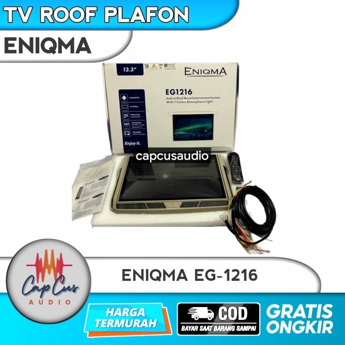 Jual [Baru] Tv Roof Plafon Android Enigma 13 Inch / Tv Roof Android ...