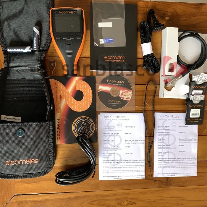 Jual New Ori Elcometer 456 A456Cfss T456Cf2S Scale 2 Ferrous ...