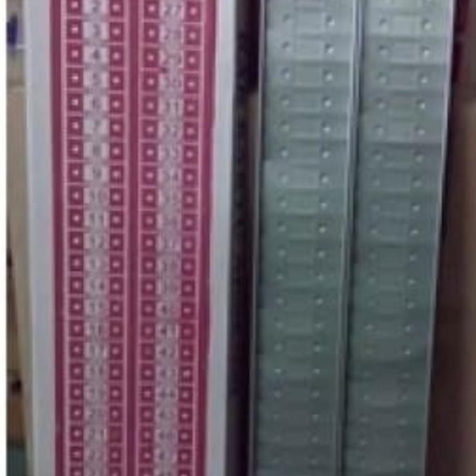 Jual Rak Kartu Absensi Ceklok Amano isi 50 Kartu/Tempat kartu Absen ...