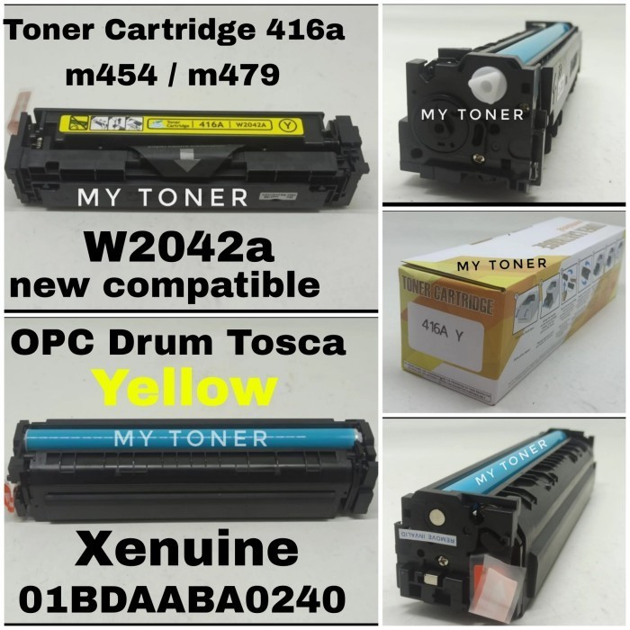 Jual Toner Cartridge 416A Printer Pro M454 M479 W 2042A W2042A Yellow ...