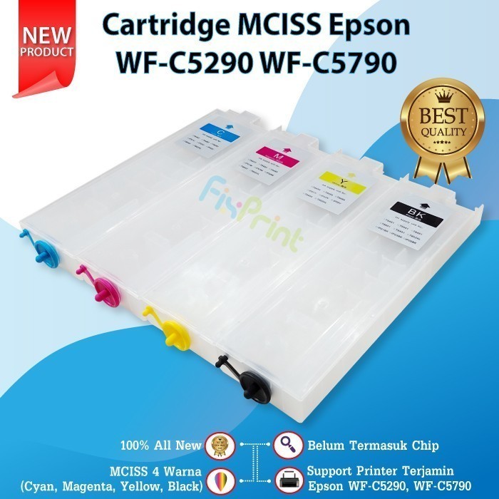 Jual Cartridge Ciss Tabung Tinta Epson Printer Wf C5290 Wfc5790 Wc ...