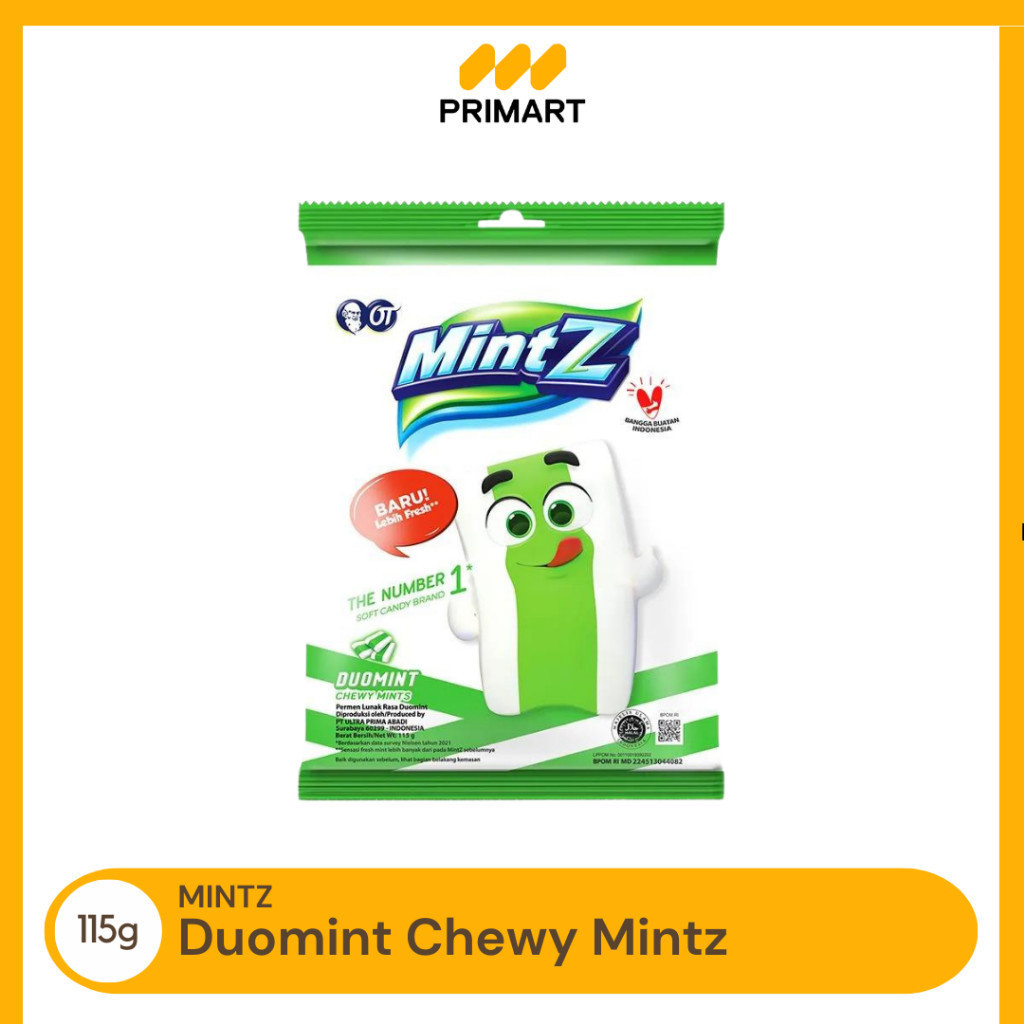 Jual Mintz Double Mint Permen Mint Chewy 115gr | Shopee Indonesia
