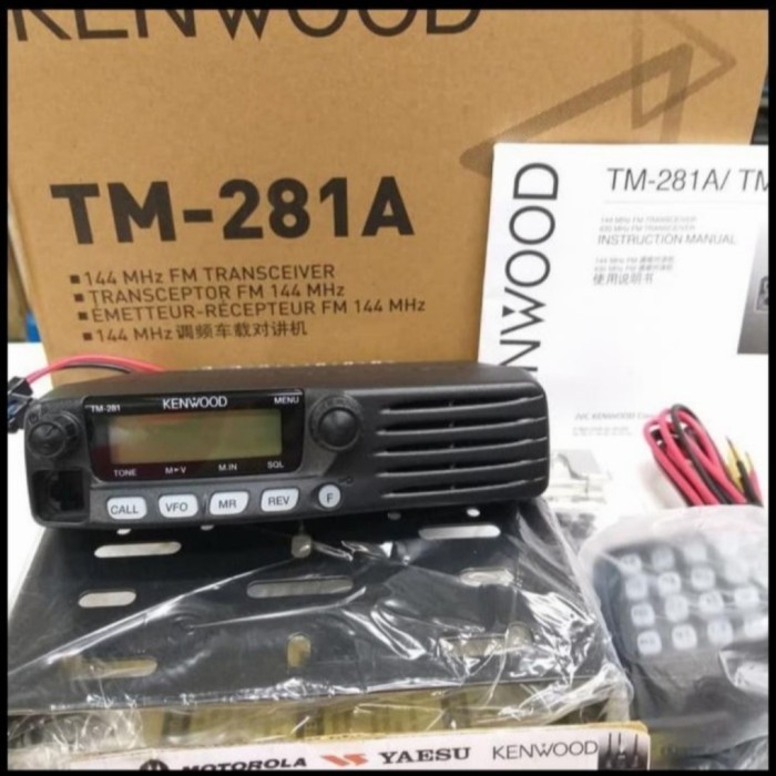 Jual ready KENWOOD TM281 RADIO RIG MOBILE KENWOOD TM 281 TM281 VHF ORIGINAL 100% | Shopee Indonesia