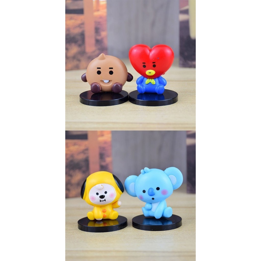 Jual action figure bts bt21 army bangtan boys kpop idol model topper cake - jho | Shopee Indonesia