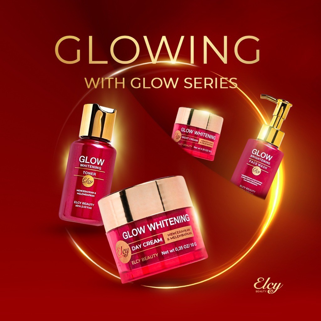 Jual ELCY PAKET GLOW WHITENING Untuk Mencerahkan dan Membuat Wajah Glowing 10x Lebih Cepat ...