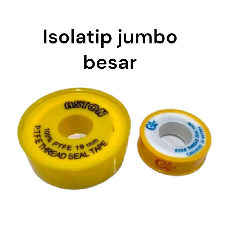 Jual sealtape jumbo isolatip besar sealtape jumbo kran air dll | Shopee ...