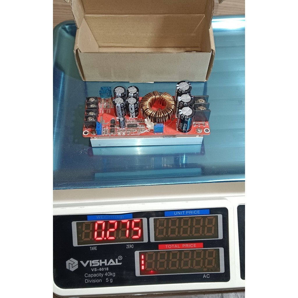 Jual High Power DC DC Step Up 10-60V to 12-80V Boost Converter I 1200W ...