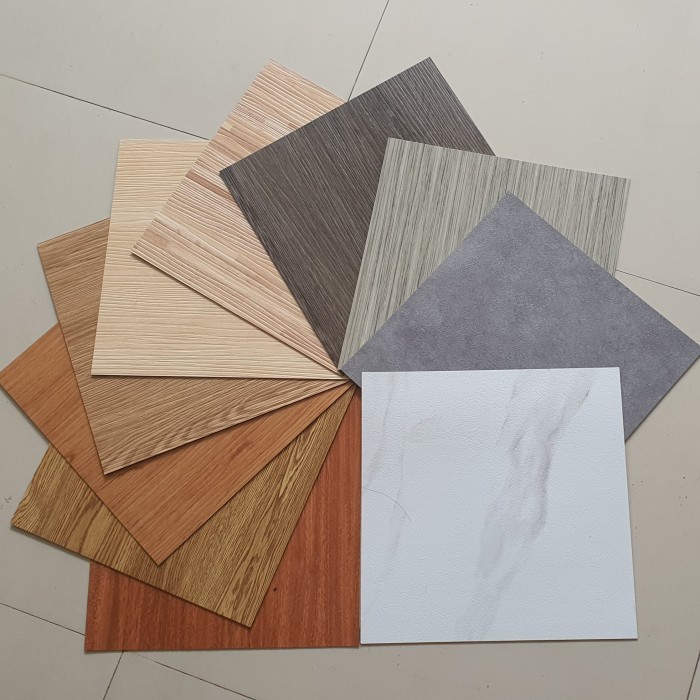 Jual Terlaris Lantai Kayu Vinyl Lantai Kayu Tile Korea Rg Palazzo Tebal ...