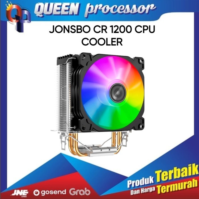 Jual JONSBO CR-1200 JONSBO CR1200 CPU COOLER / HSF COOLER RGB | Shopee ...