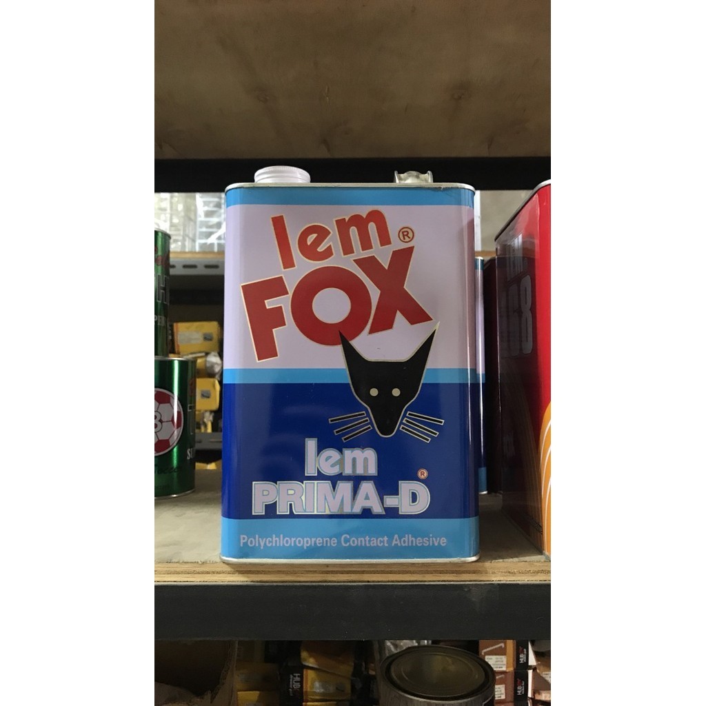 Jual Lem Fox Prima D Galon 2.5 kg Lem Hpl Edging Lem Kuning | Shopee ...