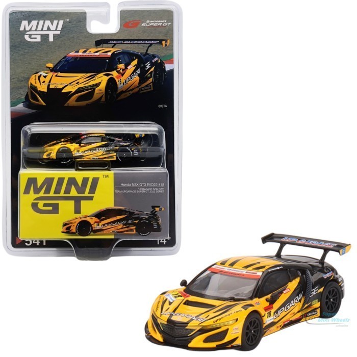 Jual Flash Sale!!! Mini Gt 541 Honda Nsx Gt3 Evo22 #18 Team Upgarage ...