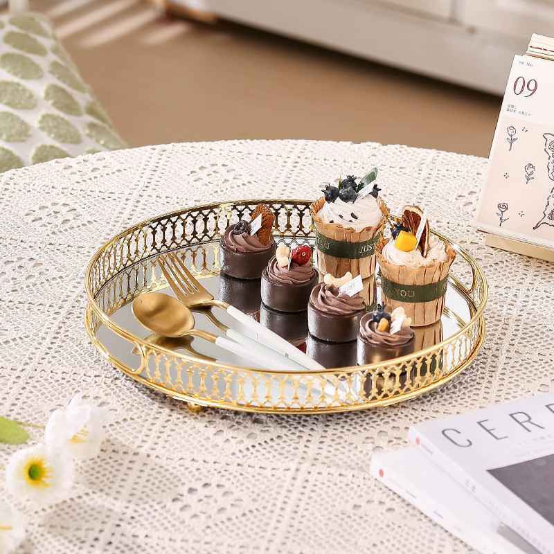 Jual Nampan mewah elegan nampan kristal Pajangan Nampan Dekorasi Home ...