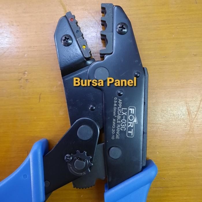 Jual TANG PRESS SKUN INSULATED 0,5 - 6 MM CRIMPING TOOLS LX-03C FORT ...