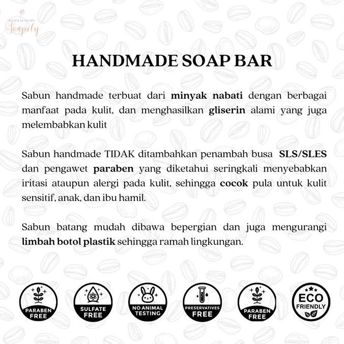 Jual New! SOAPILY Binahong Moringa Soap Sabun Alami Kelor Kulit Jerawat ...
