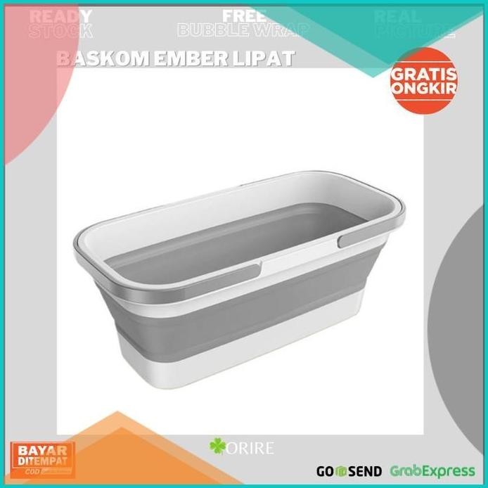 Jual Baskom Ember Lipat Portable Fold bahan Tebal Pel Laundry Pets ...