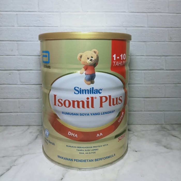 Jual Abbott Similac Isomil Plus 1 - 10 Tahun 850 gr Kaleng Besar ...