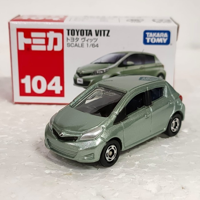Jual diecast tomica 1:64 no104 toyata Vitz atau toyota yaris | Shopee ...
