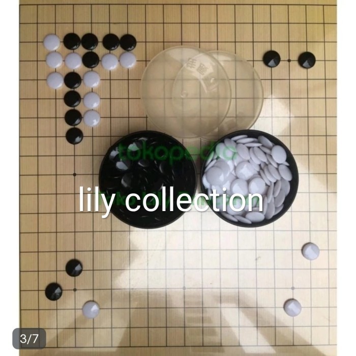 Jual catur igo + papan kayu/ gameard/ tradisional game/ igo | Shopee ...