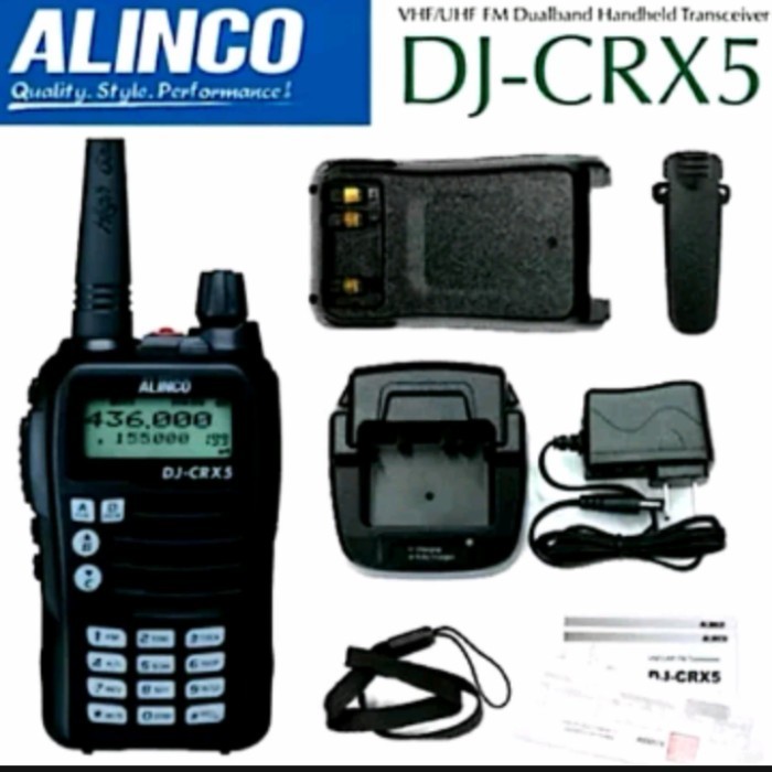 Jual RADIO HT HANDY TALKY ALINCO DJ CRX5 DUAL BAND BISA VHF,UHF | Shopee Indonesia