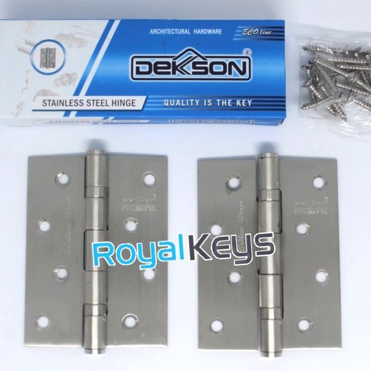 Jual Engsel Kupu Pintu 4 Inch Hinge Dekson Dekkson Ess El 4X3X2Mm 2Bb ...