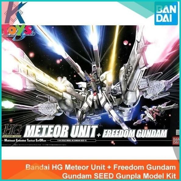 Jual Bandai HG Meteor Unit + Freedom Gundam - Gundam SEED Gunpla Model Kit | Shopee Indonesia