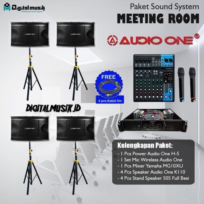 Jual PAKET SOUND SYSTEM PREMIUM MEETING - MASJID - GEREJA - KANTOR ...