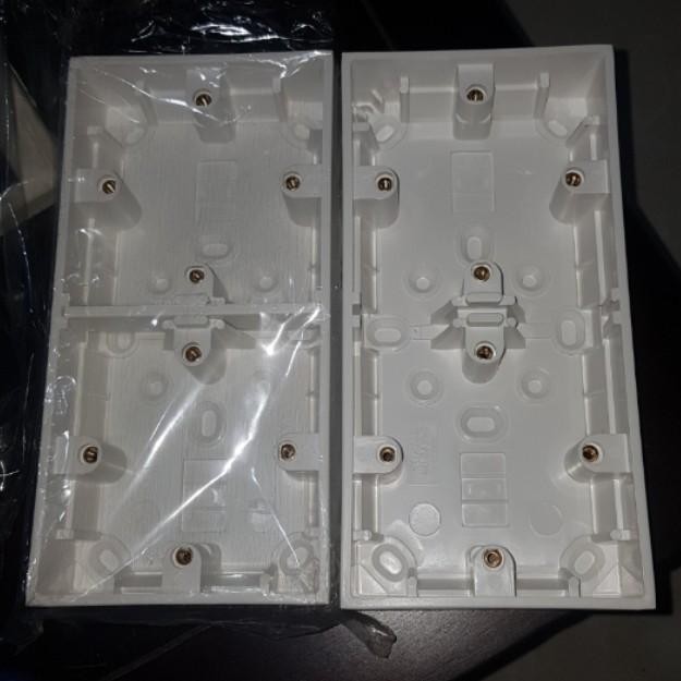 Jual MOUNTING BOX 2 GANG E238_2 SCHNEIDER / OUTBOW DOOS DOUBLE | Shopee Indonesia