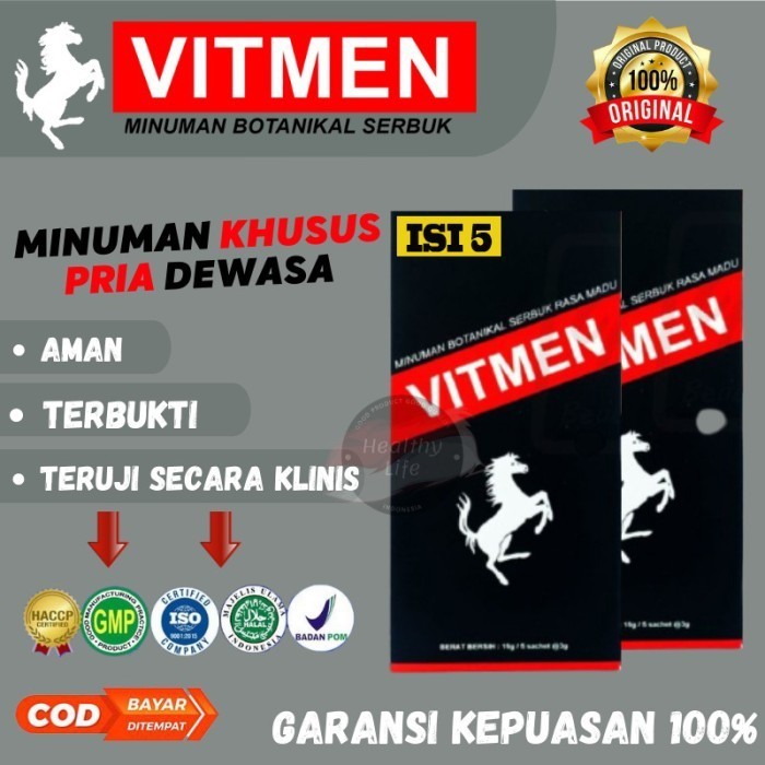 Jual VITMEN HERBAL ORIGINAL STAMINA OBAT KUAT PRIA TAHAN LAMA SURABAYA ...