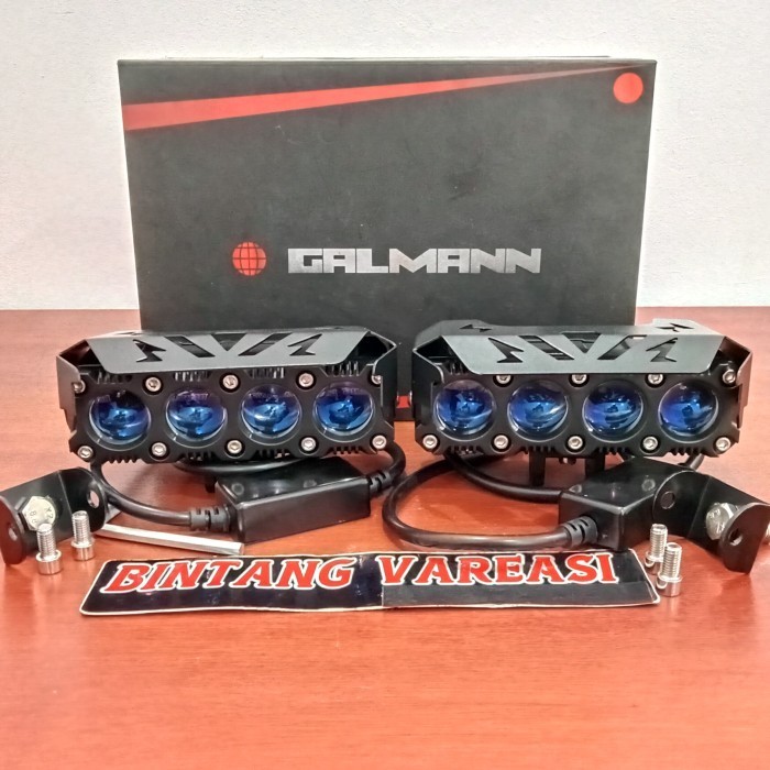 Jual LAMPU LED MINI PROJIE GALMAN BLUE LEN SQL 4 MATA DEVIL ICE BLU ...