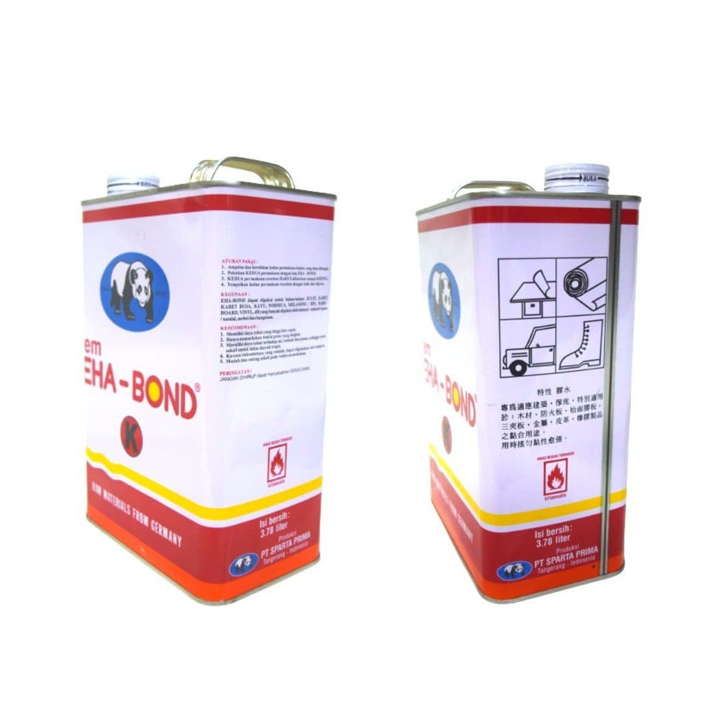 Jual Lem Kuning Aibon Eha Bond Merah 1 Galon - Isi 3,78L (Kulit Sofa ...