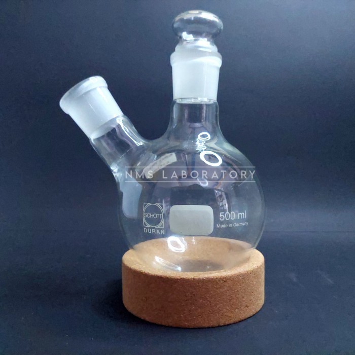 Jual Ready Labu Didih 2 Leher Boiling Flask 2 Necks Round Bottom Duran 250 ml | Shopee Indonesia