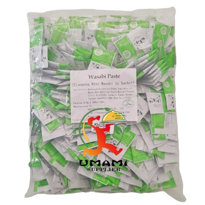Jual Mazuma Wasabi Paste/ Wasabi Sachet (Isi100Pcs) | Shopee Indonesia