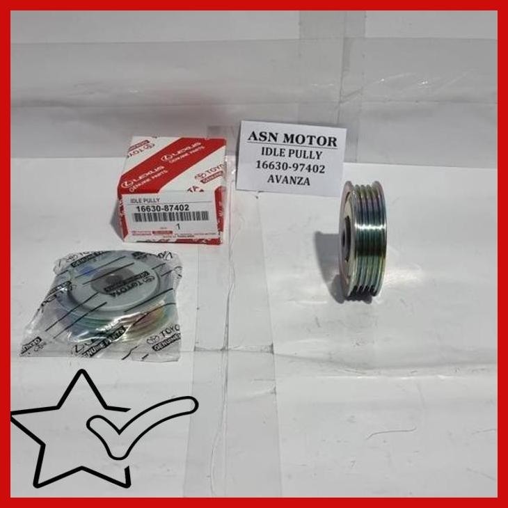 Jual [ANB] IDLE PULI PULLEY PULY AC AVANZA XENIA 4PK | Shopee Indonesia