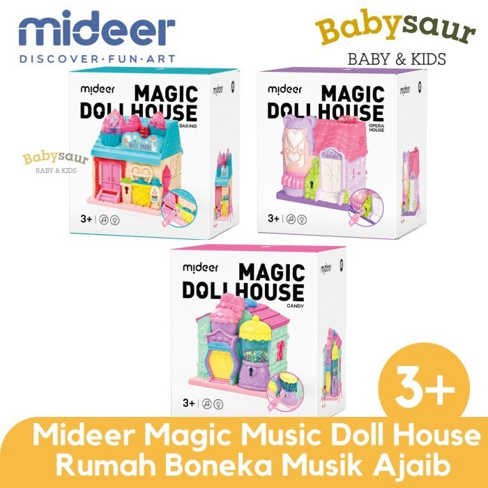 Jual Mideer Magic Doll House Toy Mainan Rumah Rumahan Boneka Anak ...