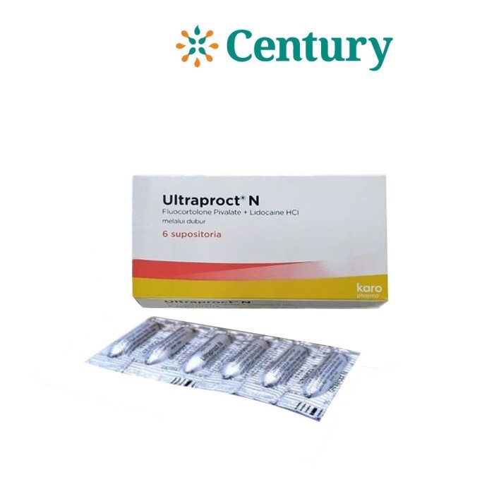 Jual ULTRAPROCT N SUPPOSITORIA 1 STRIP ISI 6/OBAT HEMOROID/AMBEIEN ...