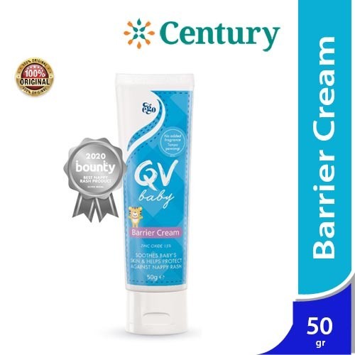 Jual QV Baby Barrier Cream Soothes And Protect Nappy Rash Tube 50 Gr ...