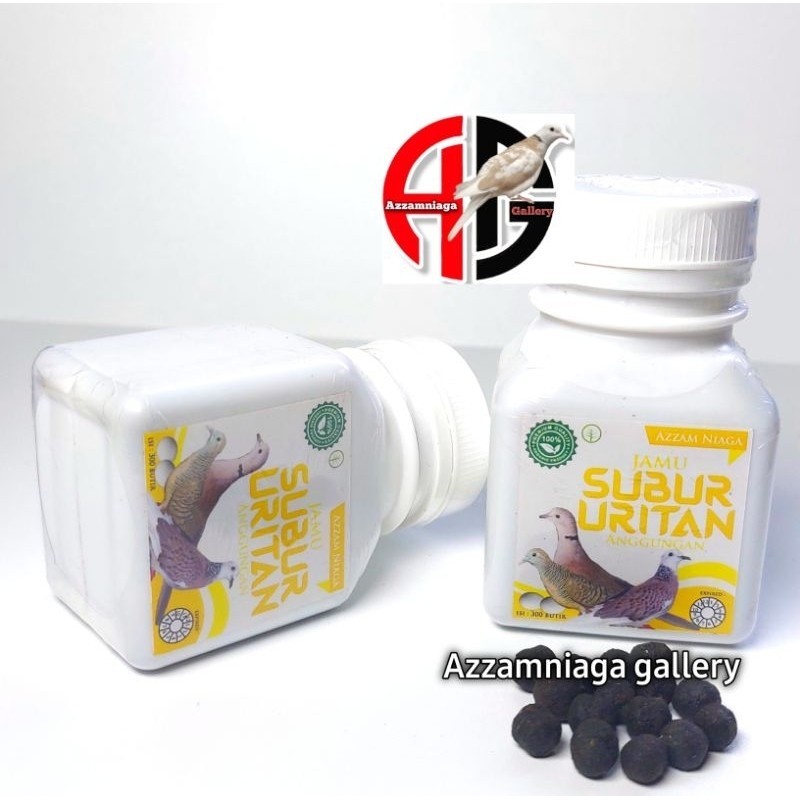 Jual JAMU SUBUR URITAN TEKUKUR PUTER 300 BUTIR | Shopee Indonesia