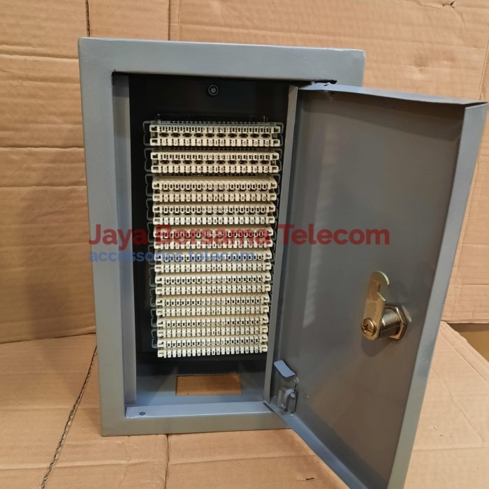 Jual Terbaru Box Mdf Telpon Kapasitas 100 Pair Lengkap Bmf + Terminal ...