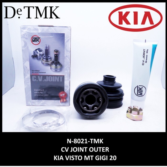 Jual Cv Joint Luar As Roda Kia Visto Mt Gigi 20 Tmk | Shopee Indonesia