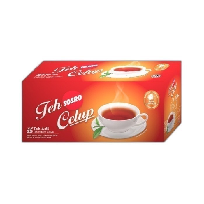 Jual Sosro Celup Black 25 Kntg 2g | Shopee Indonesia