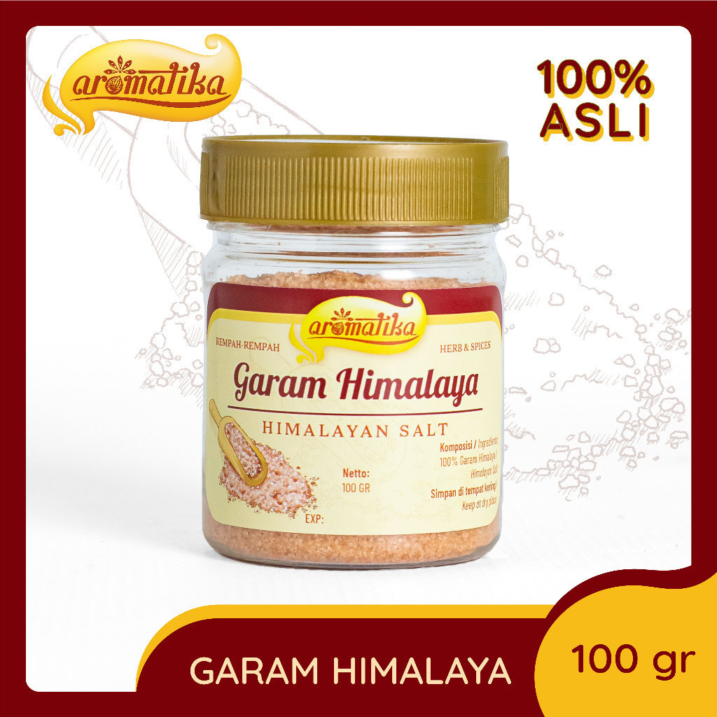 Jual Himalayan Salt Aromatika (100% asli): Garam Himalaya Gurih dan ...