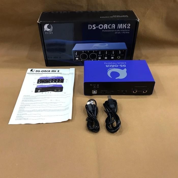 Jual Dolphin Sound Ds-Orca Soundcard Usb Audio Interface Recording ...