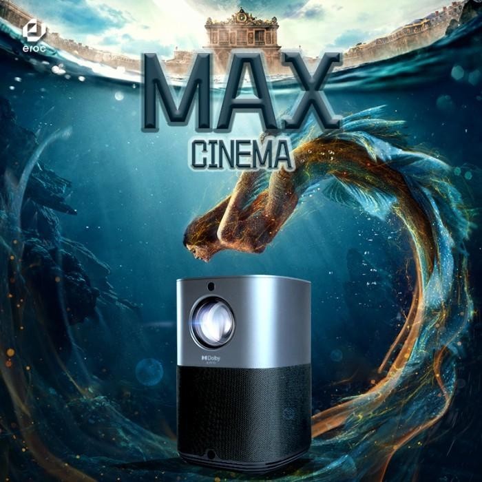 Jual Eroc Android Smart Home Proyektor Dolby Fhd - Led Max Projector ...