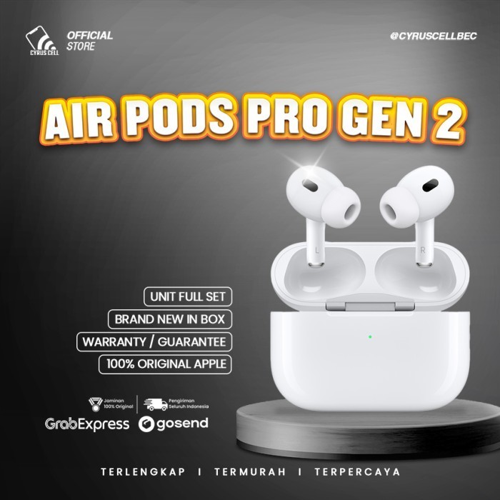 Jual Apple AirPods Pro 2 2022 with MagSafe Charging Case Garansi Resmi iBox | Shopee Indonesia