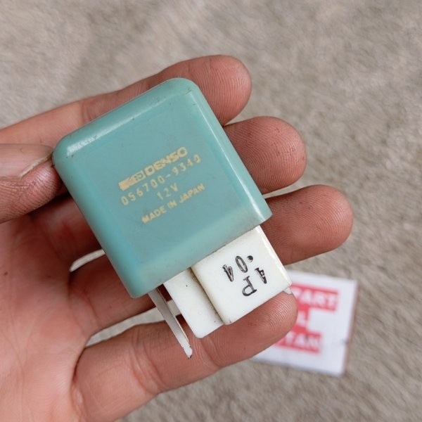 Jual Relay Sikring Honda Denso 0567009340 0056700-9340 Kaki Pin 4 Empat ...