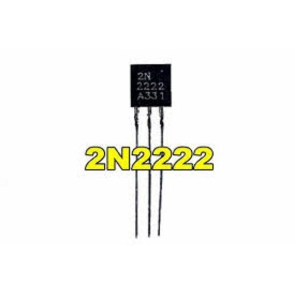 Jual Transistor 2N2222A 2N2222 NPN transistor 600mA 150v TO92 | Shopee ...